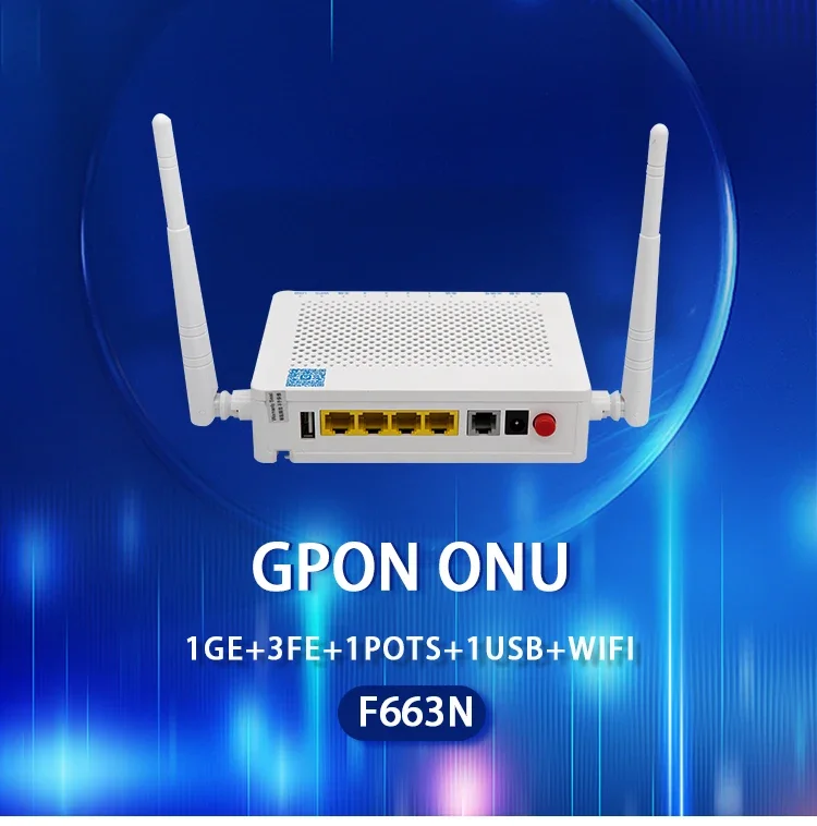 F663N V3.1 ONU Gpon Router - FTTH/FTTX Optical Solution