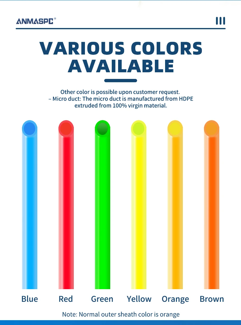 Circle 7 Way Hdpe Microduct Tube Bundle For Air Blowing Fiber Optical ...