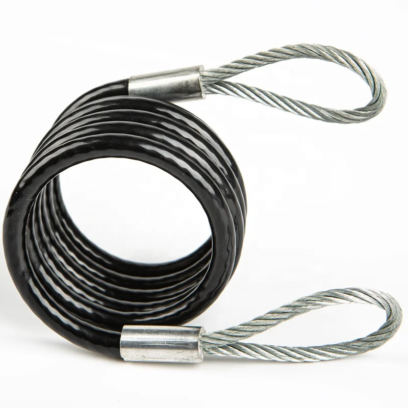 Heavy Duty Pvc Coated Galvanized Steel Wire Ropes Tether Safety Wire ...