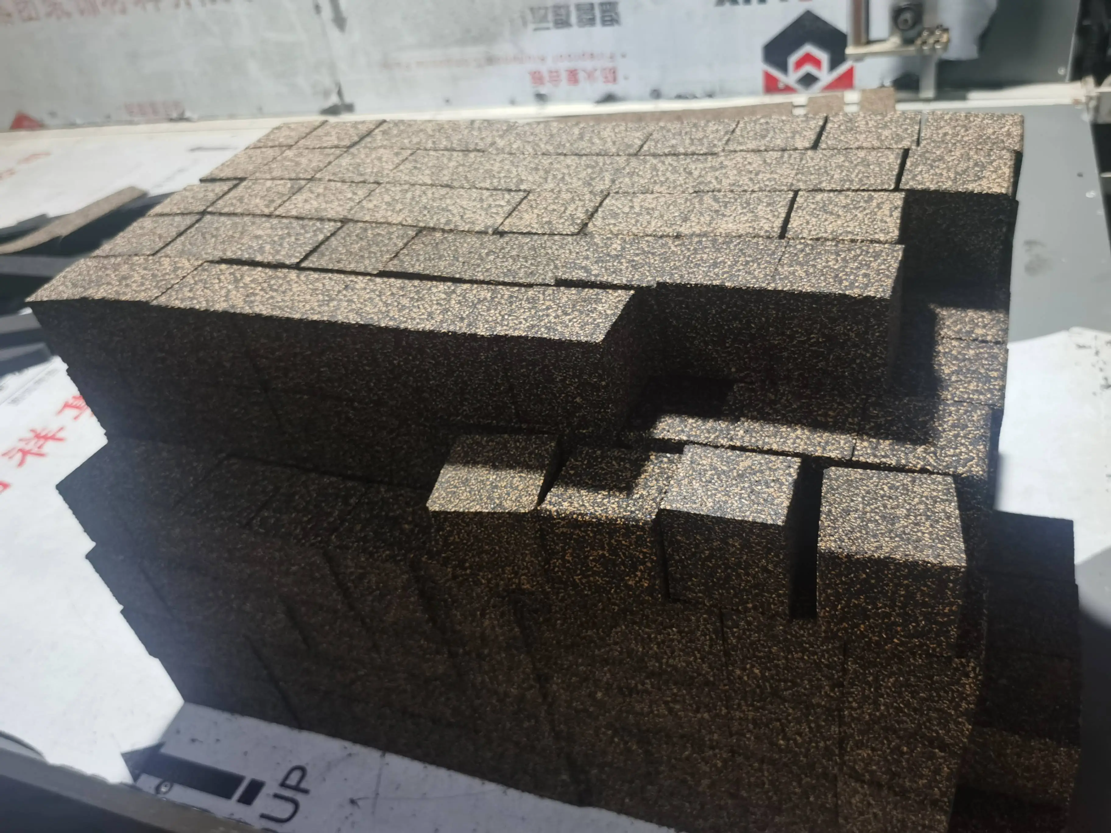 Clocell 50mm*50mm*50mm Ground Sound Insulation Shock-absorbing Brick ...