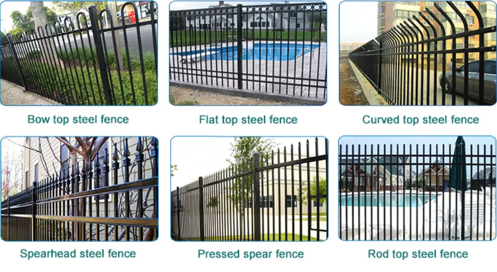 Steel Picket Fence - Durable and Stylish Security Solution