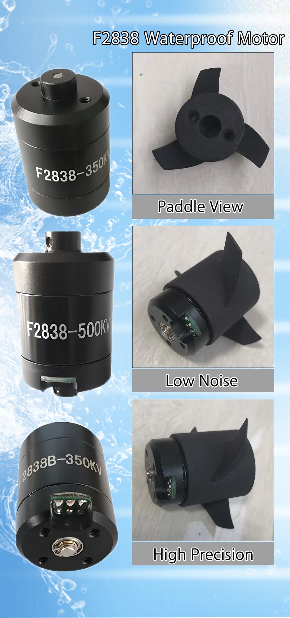 Faraday IP68 Waterproof Brushless Motor - 15KW Submersible