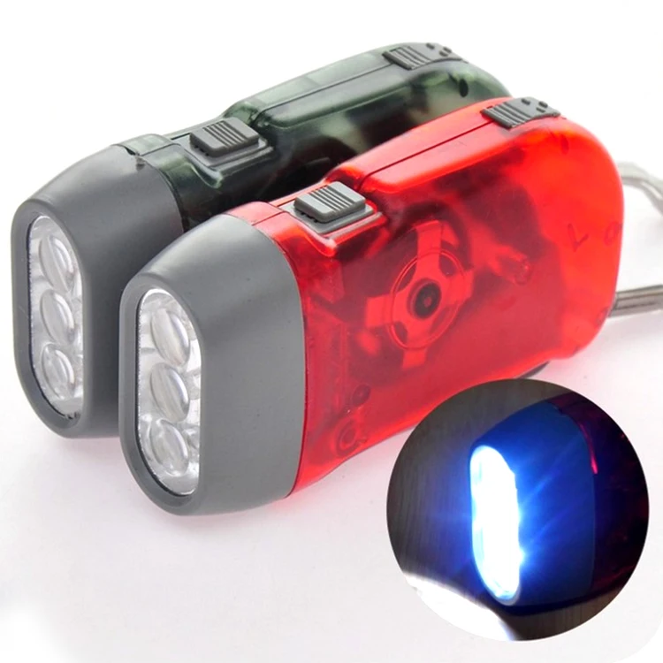 Alibaba.com: 3 LED, hand crank, mini compact flashlight : Emergency ...