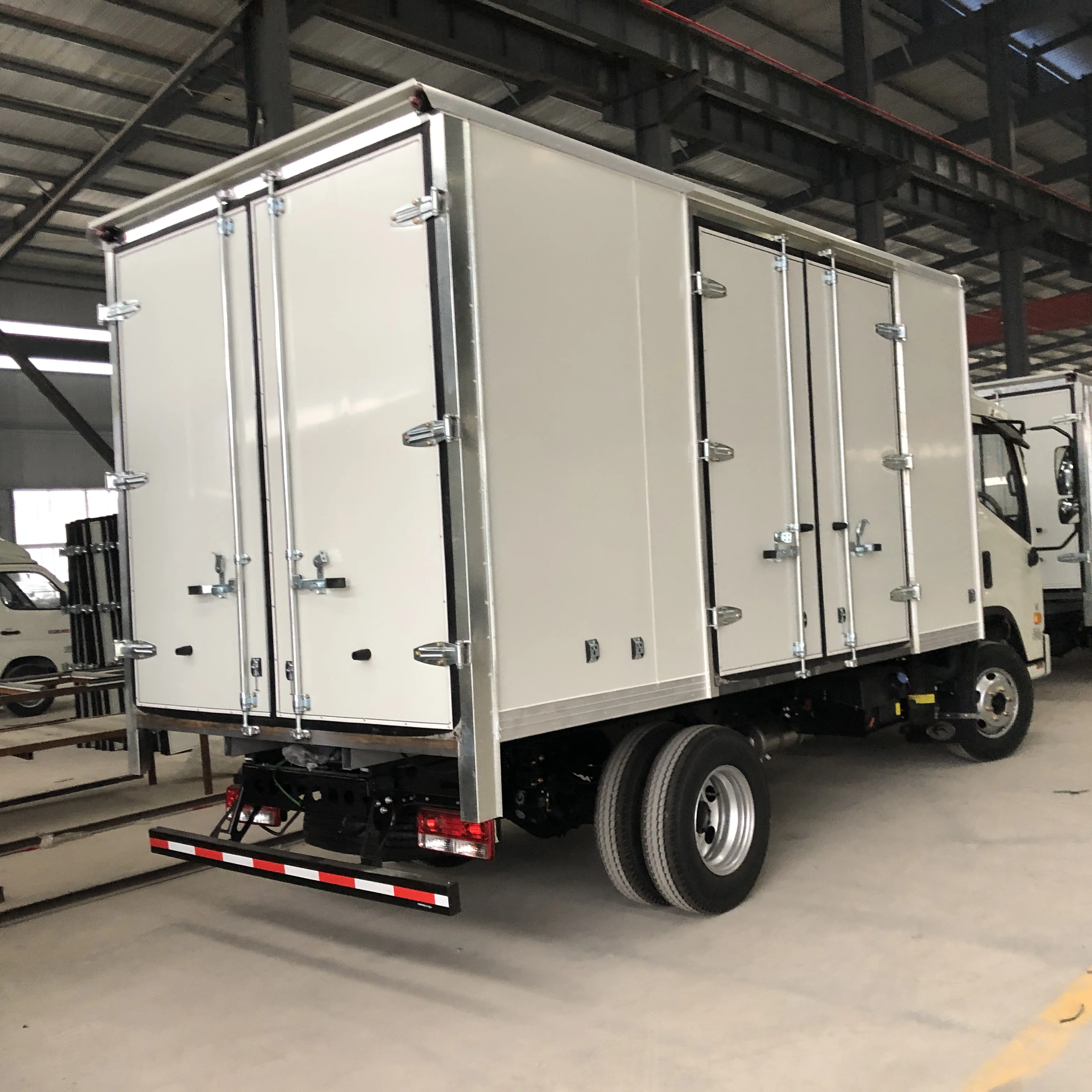 Ckd Cargo Dry Van Box Truck Body/ Cargo Van Truck/ckd Refrigerated ...