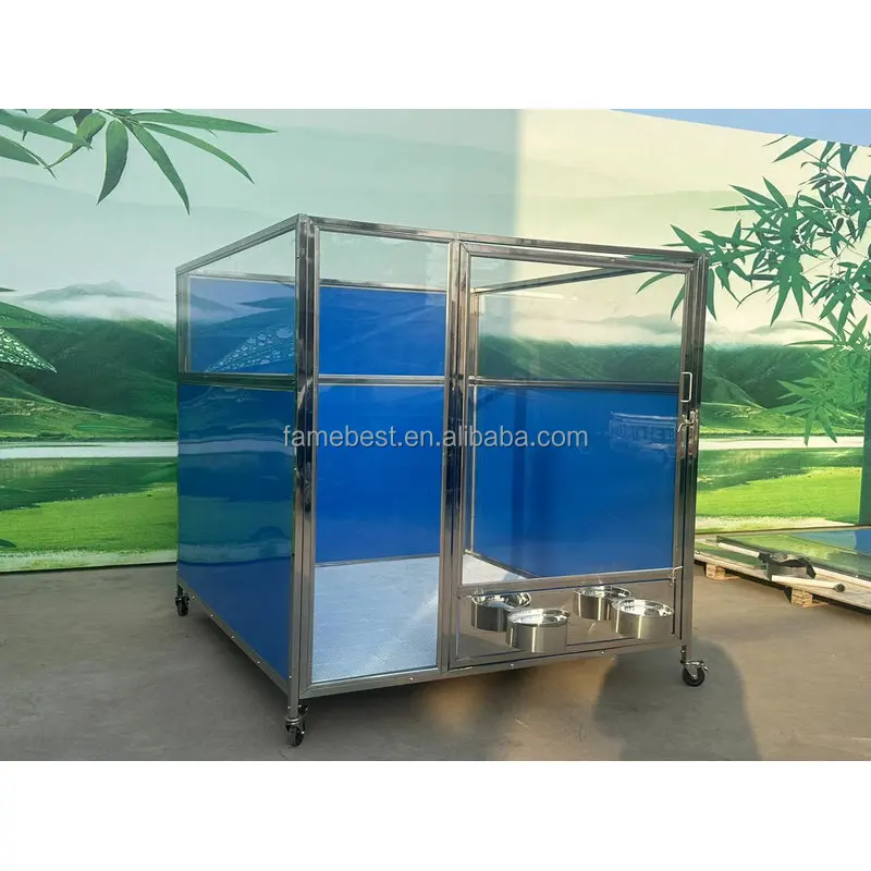 Famebest Raised Floor Kennel System - Durable & Sustainable