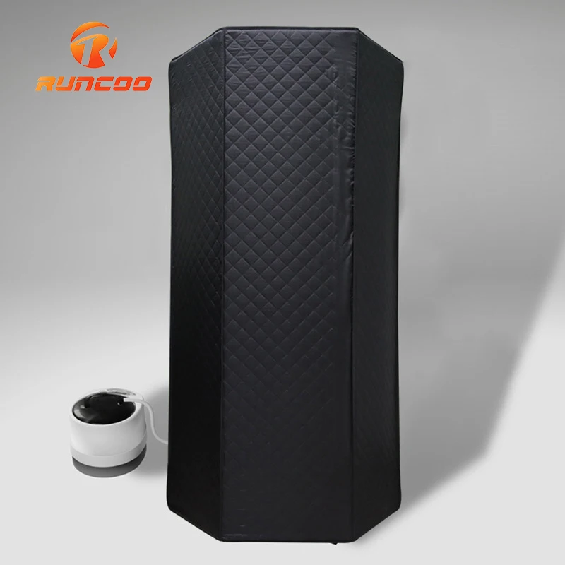 Full Size Personal Full Body Sauna Spa Sweat Steaming House Relaxation ...