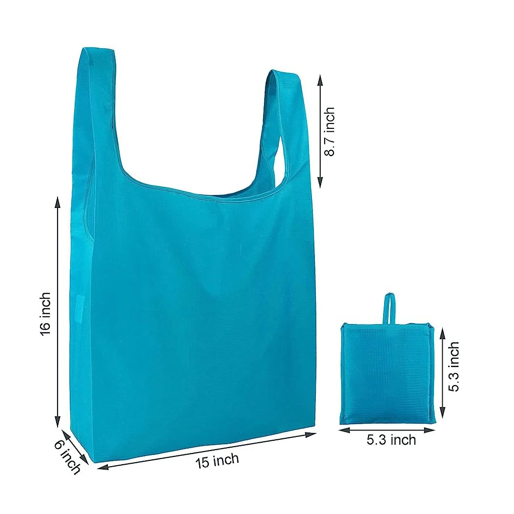 Extra Large Capacity Polyester Shopping Bag Eco-Friendly Grocery Bags ...