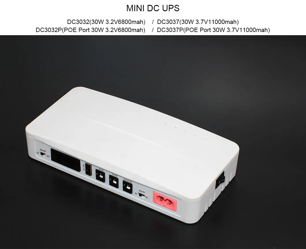 Ktac Dc Mini Ups For Wifi Router Mini Dc Ups Poe Mini Ups Output 5v 9v 12v 15v 24v - Buy Ups ...