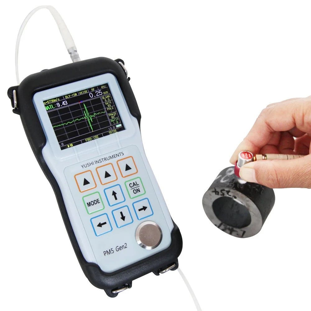 YUSHI Egg Shell Thickness Gauge Digital Ultrasonic Thickness Gauge 0 ...