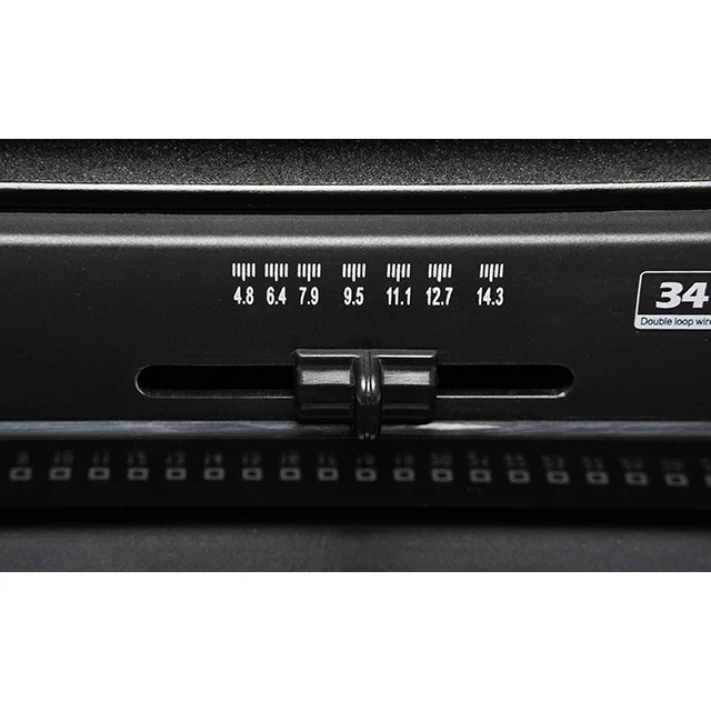 Manual W12m Double Loop Binding Wire Binder Machine Book Binder 34 ...