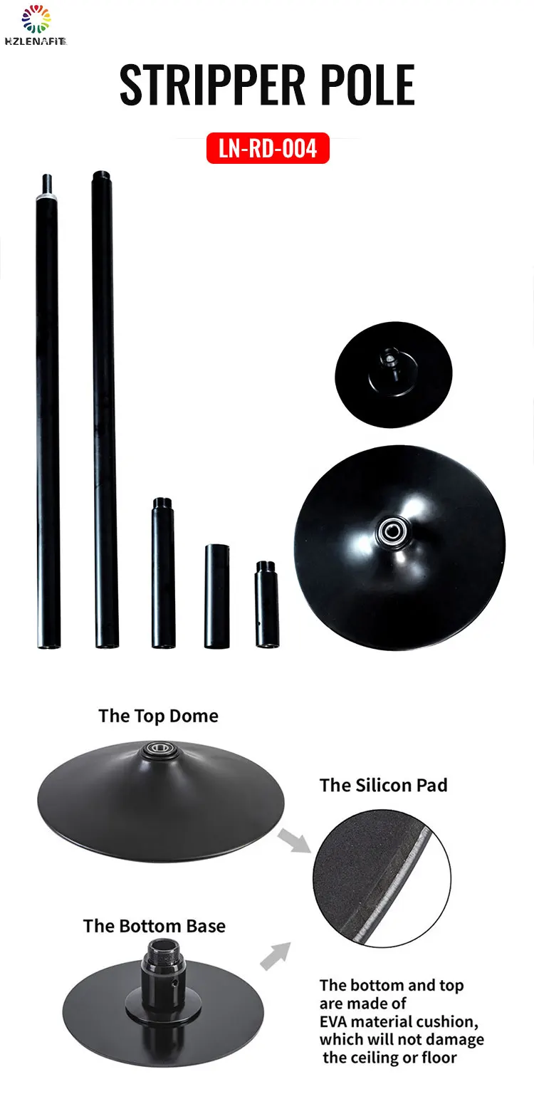 440 pound portable telescopic stripper pole with stage platform ...