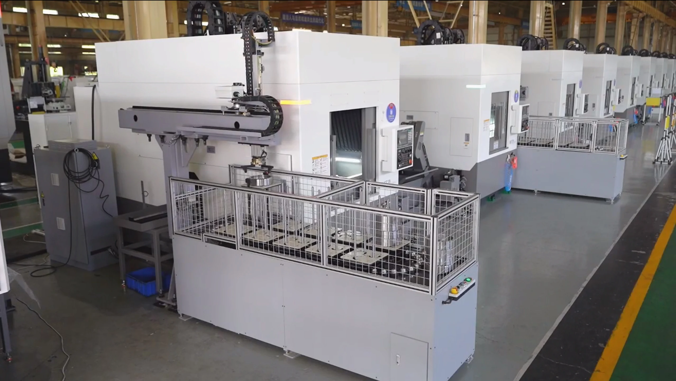 Automatic Loading and Unloading Inverted Vertical CNC Lathe IVT45 ...