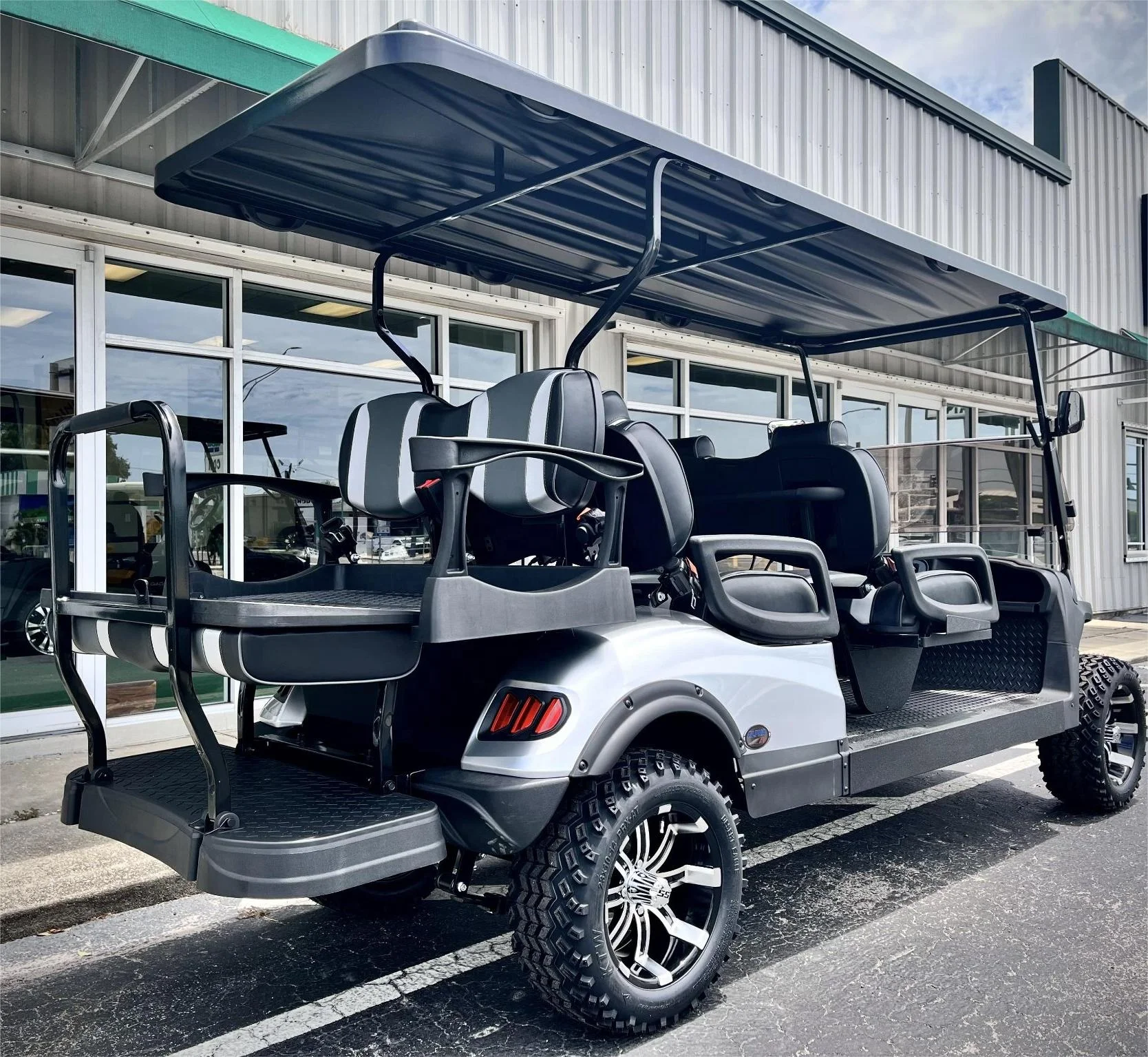 6 Seater Electric Golf Cart - Street Legal & Fun to Drive
