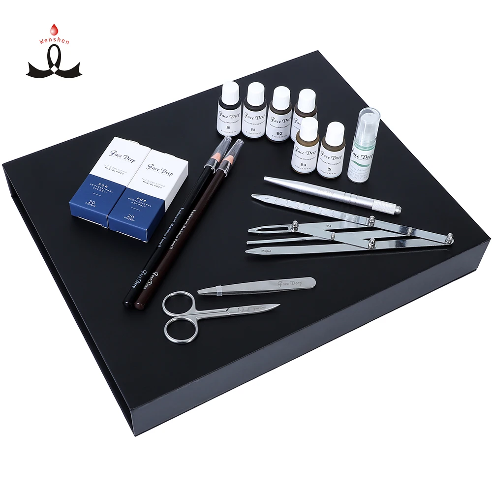 Wenshen Customized Microblading Kit Permanent Makeup Training Set ...