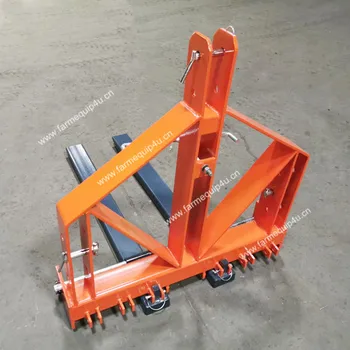 Tractor 3 Point Hitch Pallet Forks; Foldable Pallet Mover For Hobby ...