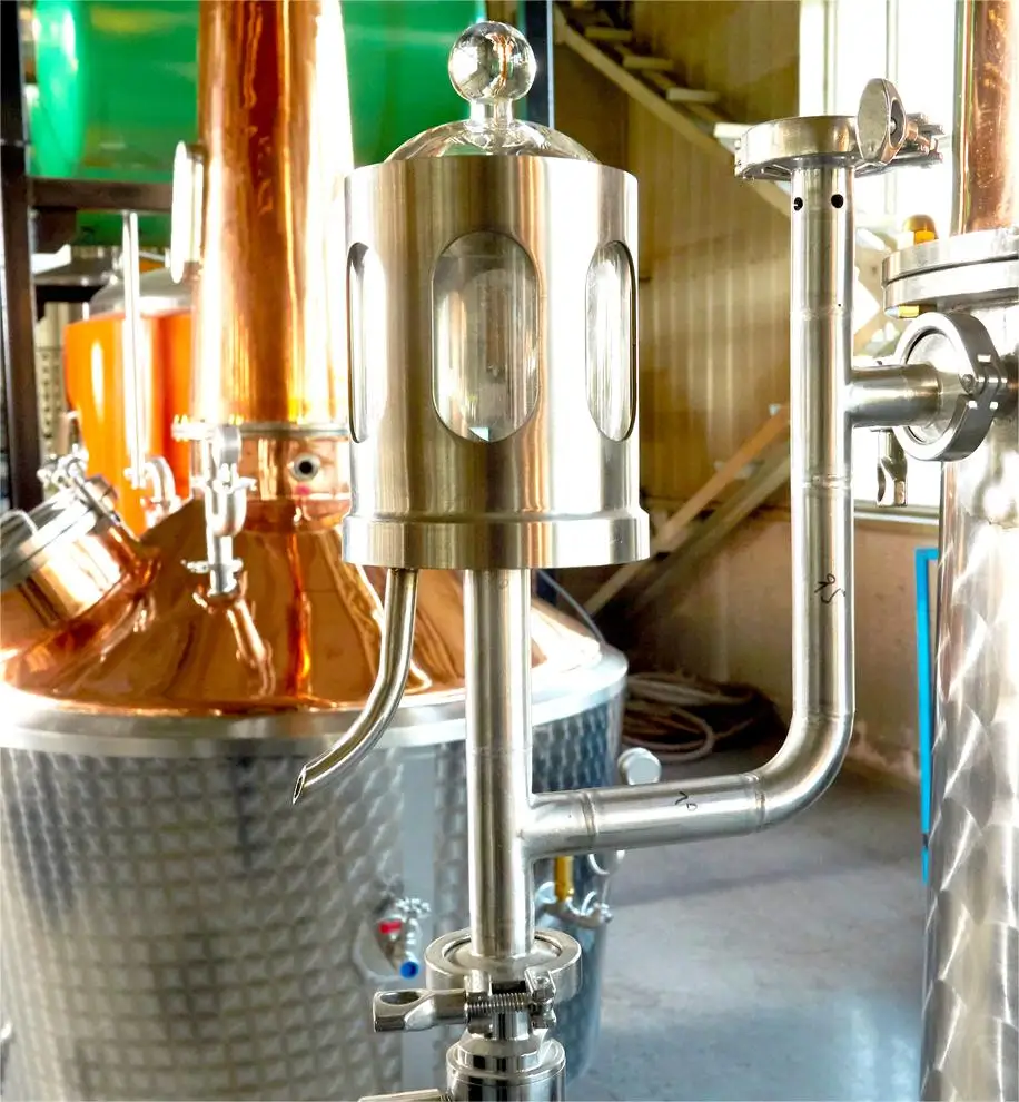 Meto Whisky Distillation Machine Copper Distillation Equipment Alembic ...