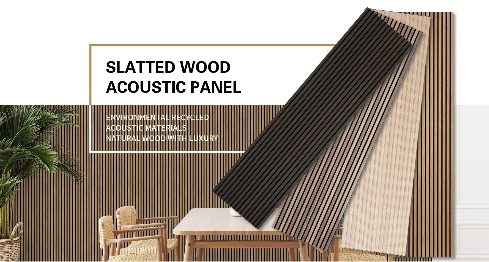 Acoustic Wall & Ceiling Panels Smoked Oak Wooden Sound Isolation ...