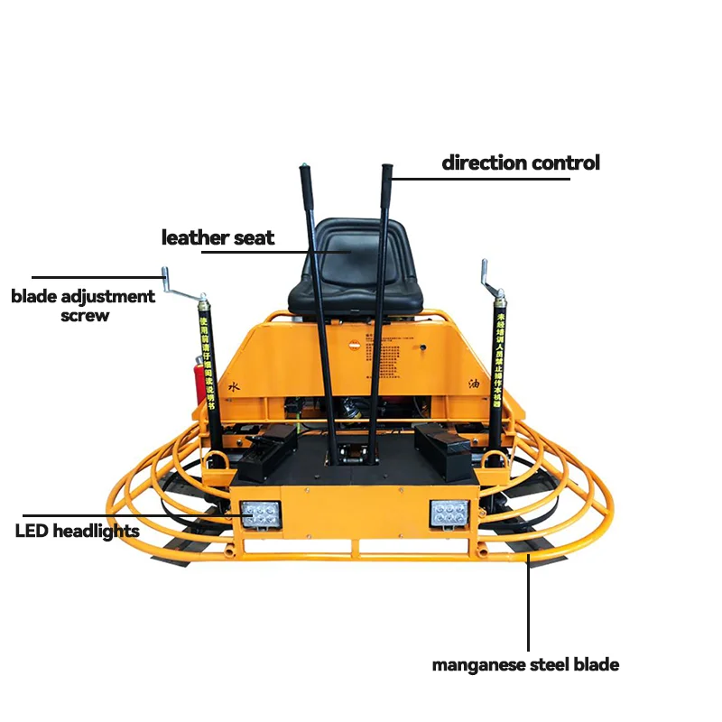 Small Low Rider Concrete Floor Power Trowel Helicopter Finishing Tools ...