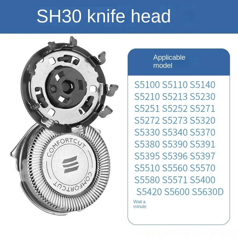 Sh30/50/52 Single Edge Blade For Philips Shavers S5000 S1000 S3000 ...
