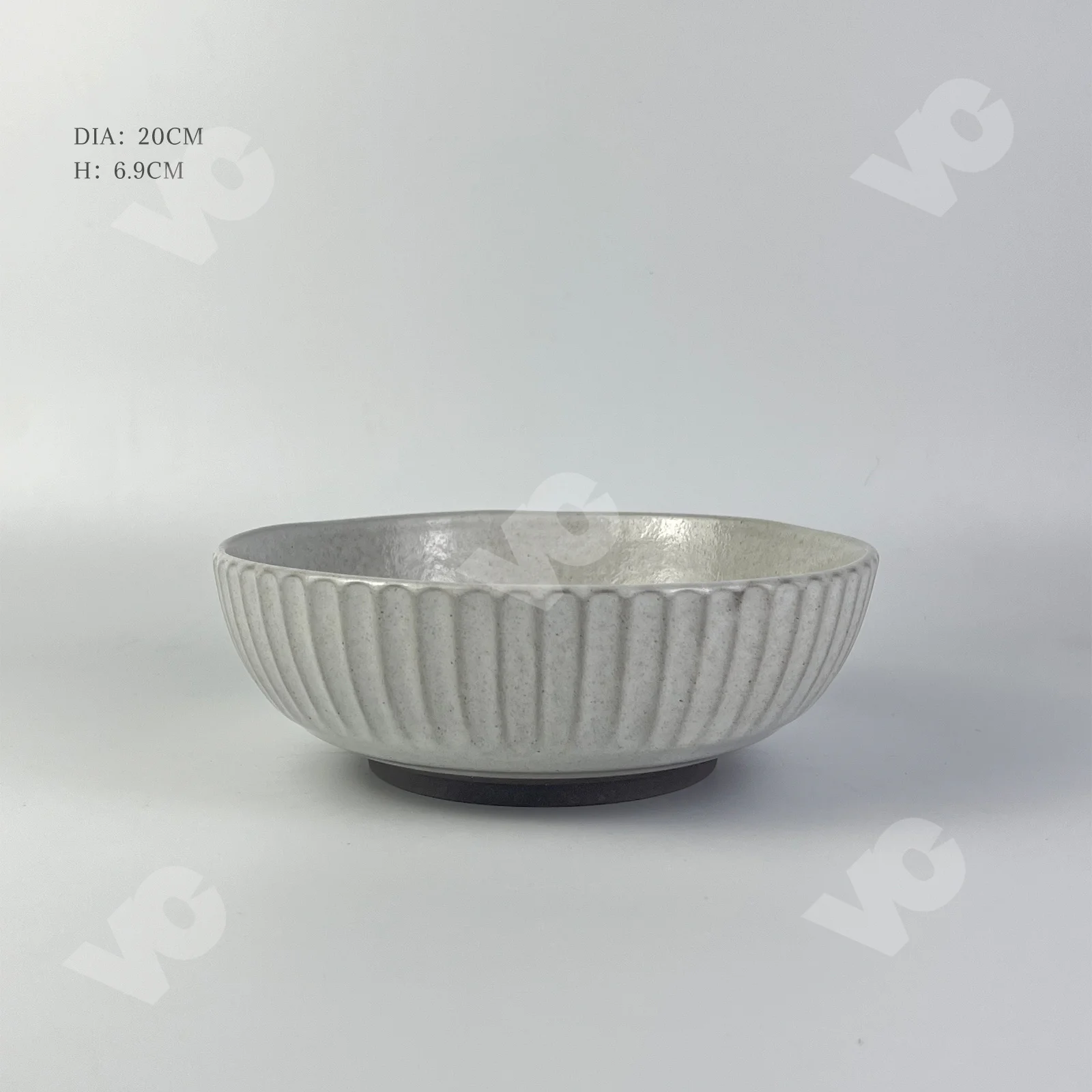 Ceramic Porcelain Dinner Set - Reactive Glaze Embossed
