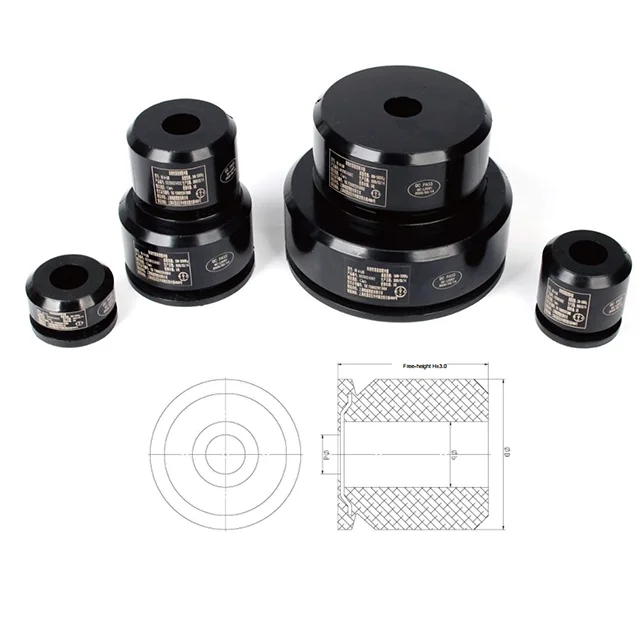 Elevator Safety Part Lift Rubber Draft Gear Elevator Pu Buffer - Buy ...