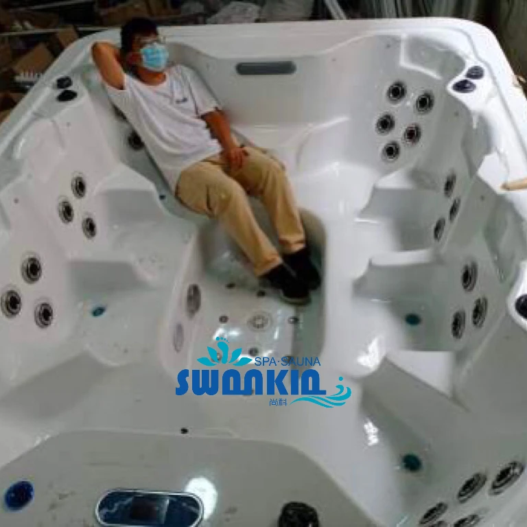 8 Person Hot Tubs & Jacuzzis with TV - Outdoor Hydrotherapy Spa Pools ...