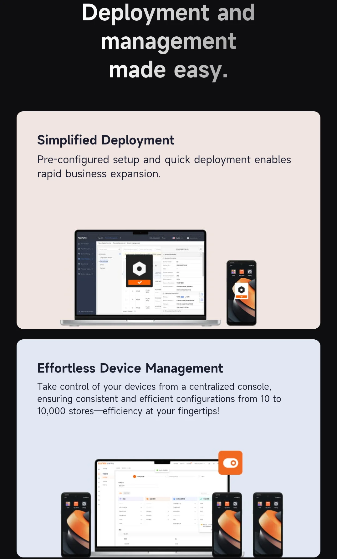 SUNMI L3 Portable Industrial PDA Long Range IP68 Rugged 6.75Inch ...