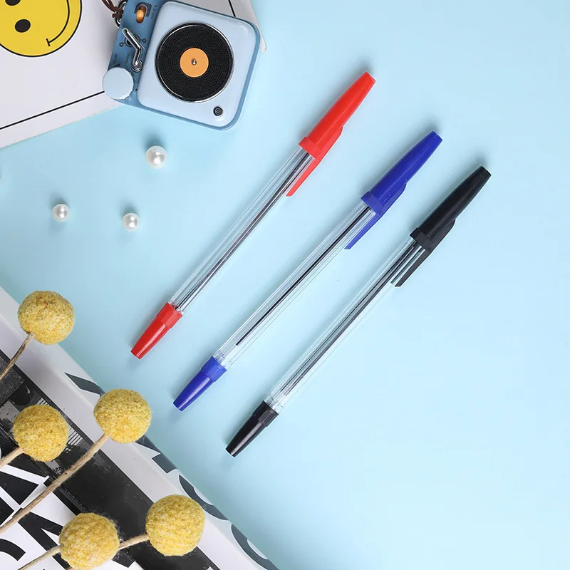 Simple Ins Transparent Clear Crystal 1.0 Writing Line Ball Pen For ...