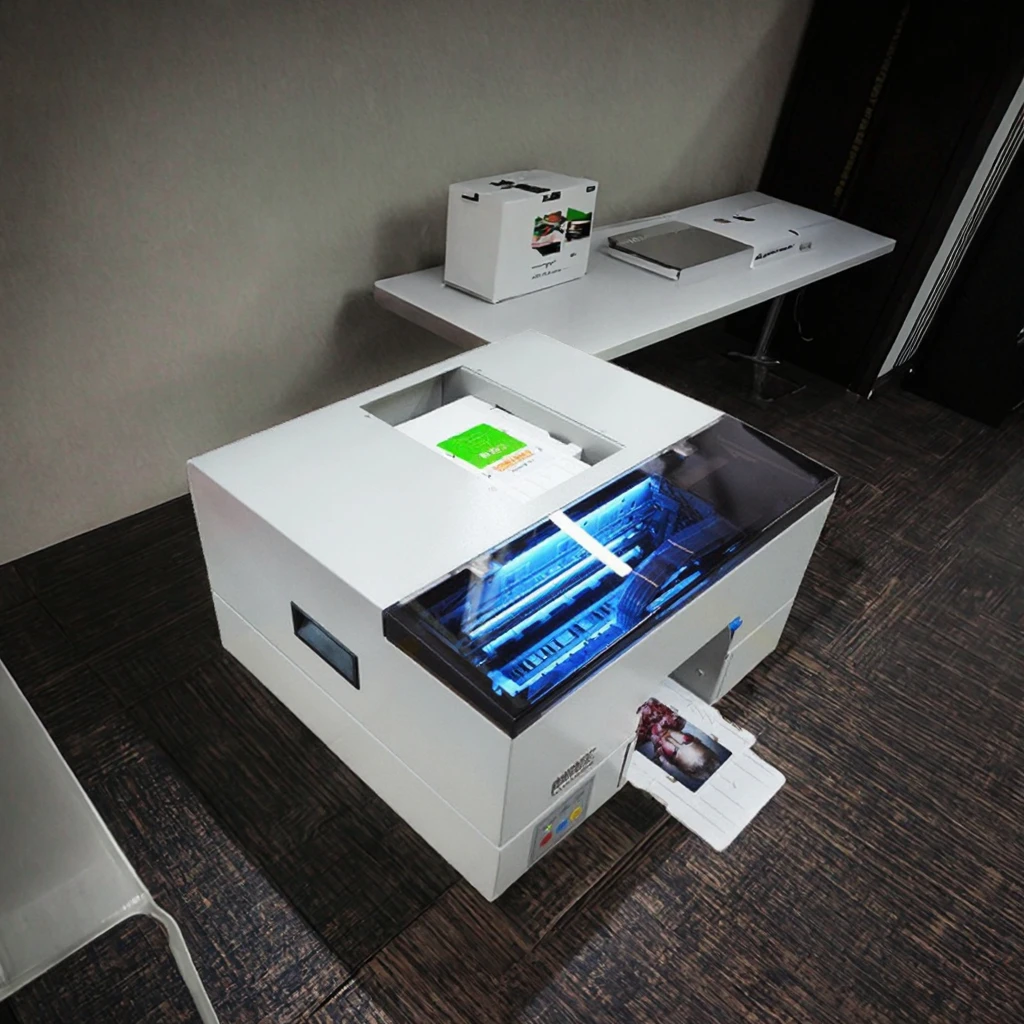 High Precision PVC Card Printer | Easy Operation | Colorful & Quiet ...