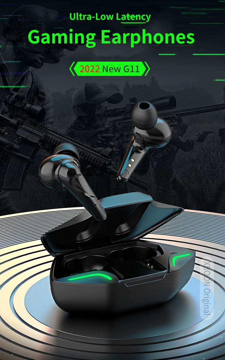 X15 Pro / G11 Gaming Earphones - Noise Cancelling & Waterproof