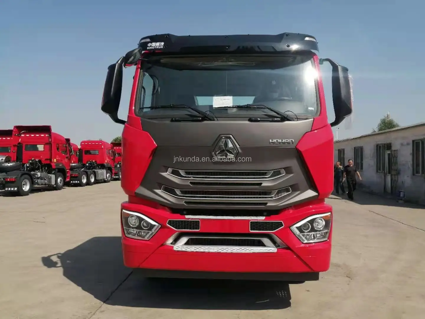 Sinotruk Howo New Heavy Duty 10 Wheeler 6x4 Euro2 371hp 430hp Tractor ...