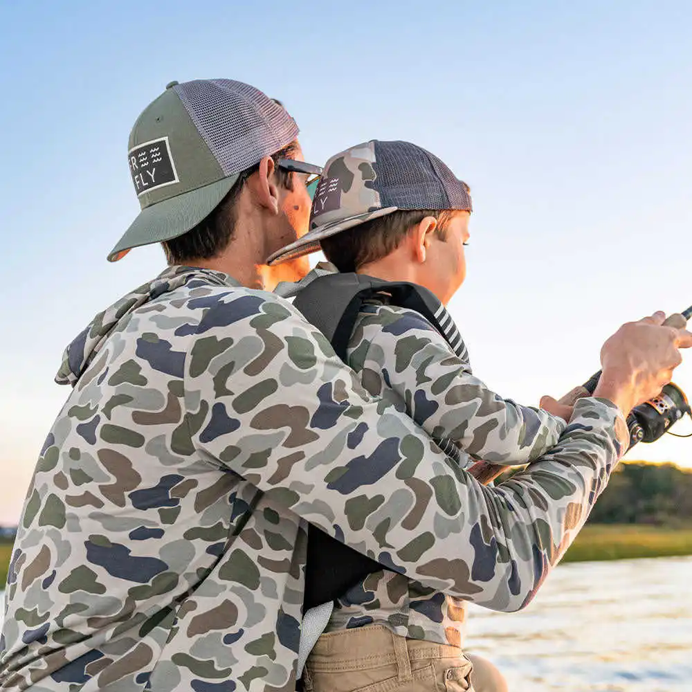 Camo Fishing Shirt with Mask - Anti-Uv & Quick-Dry UPF 50+