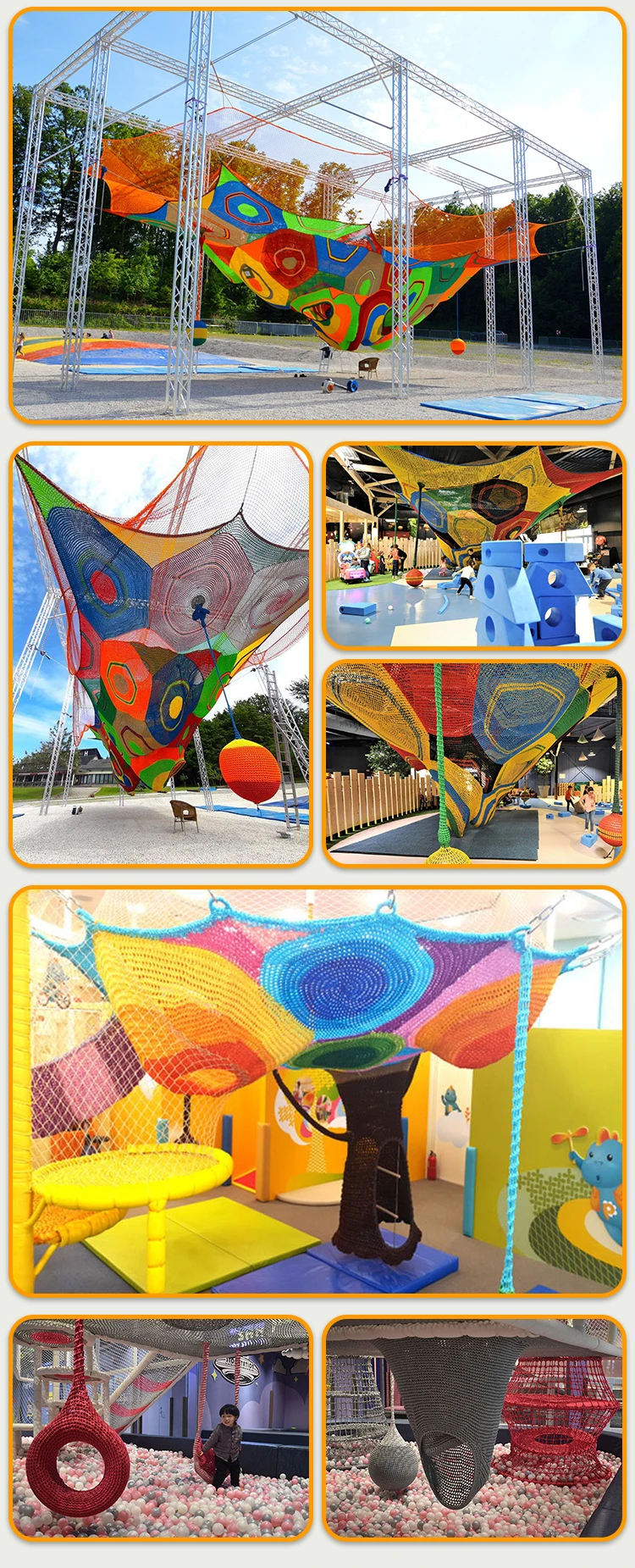 Playground Net Climbing - Safe & Fun Amusement for Kids