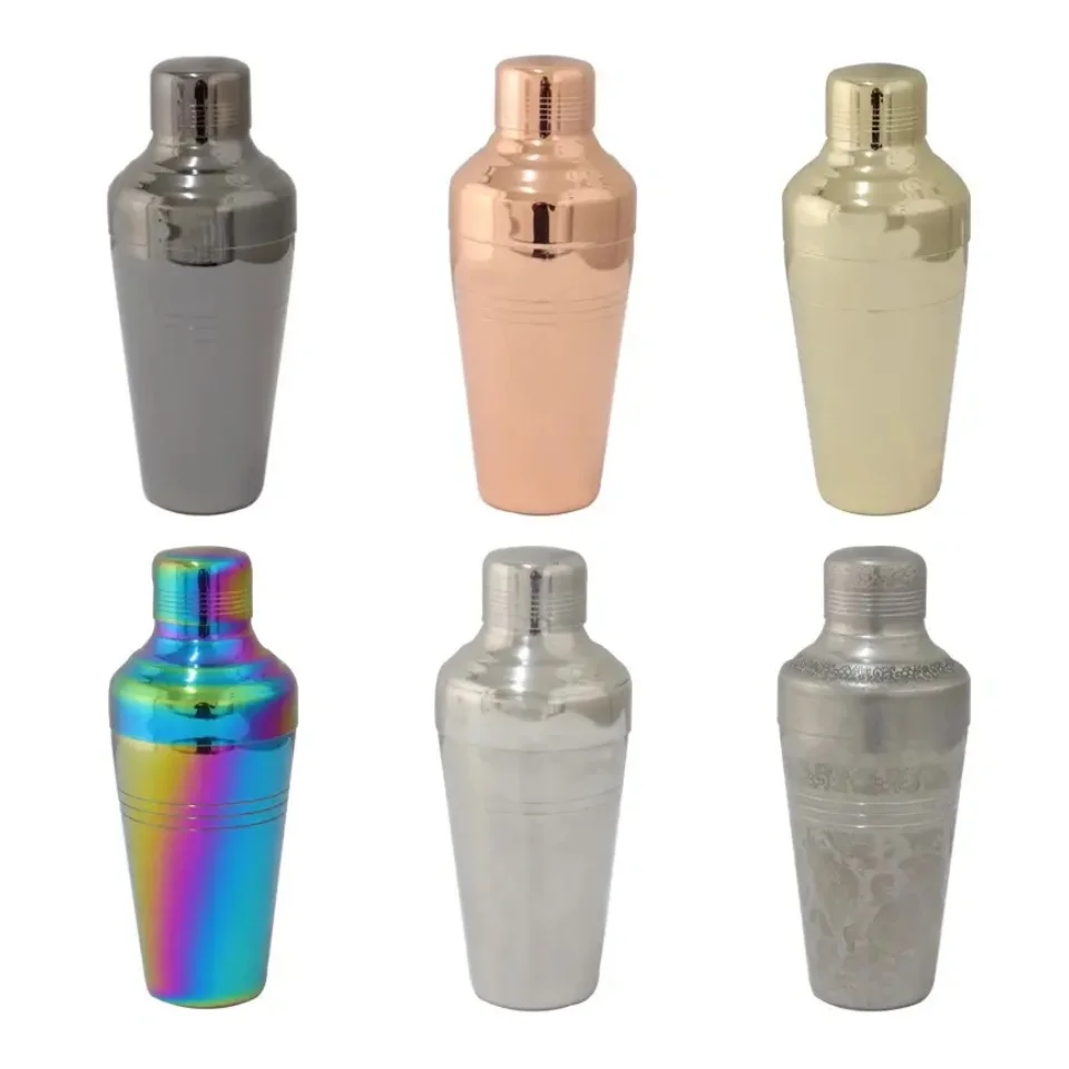 304 Stainless Steel Boston Cocktail Shaker - Rose Gold