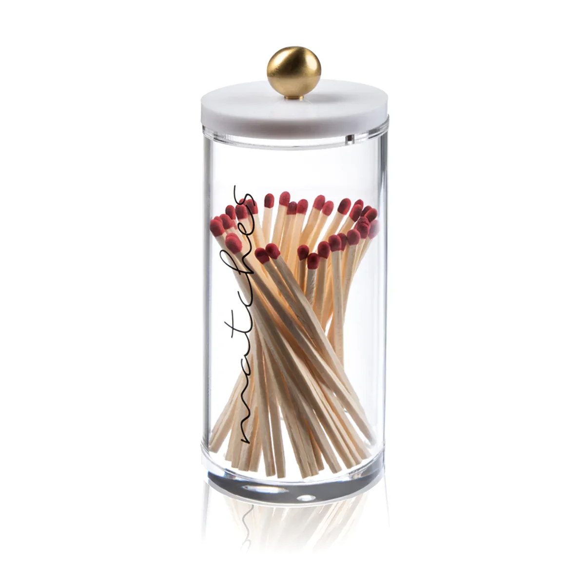 Luxury Acrylic Match Display Box - Customizable & Clear