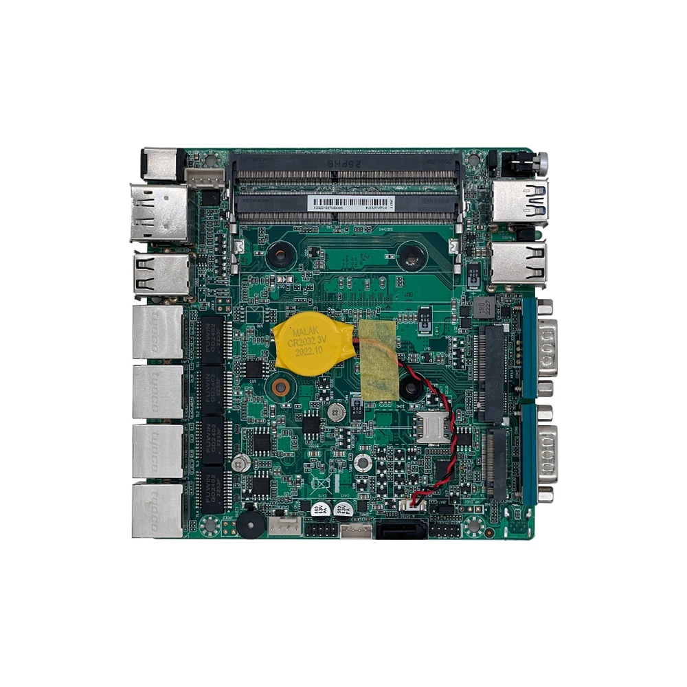 2024 Hotsales 4 Ethernet Firewall Motherboard J6412 N100 4lan Pfsense ...