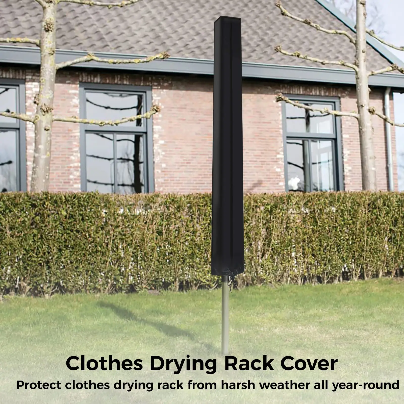 210d Waterproof Protective Cover With Zipper Drying Rack Protect For ...