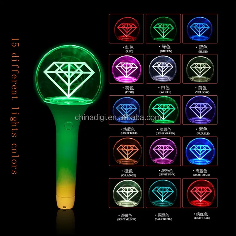 Wholesale LED Idol Concert Lightstick - Custom Kpop Fans