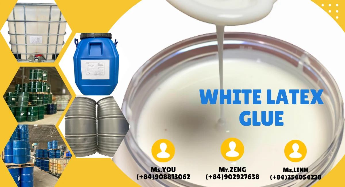 Environmental Quick Drying White Latex Glue Seals The Edges Of Paper ...