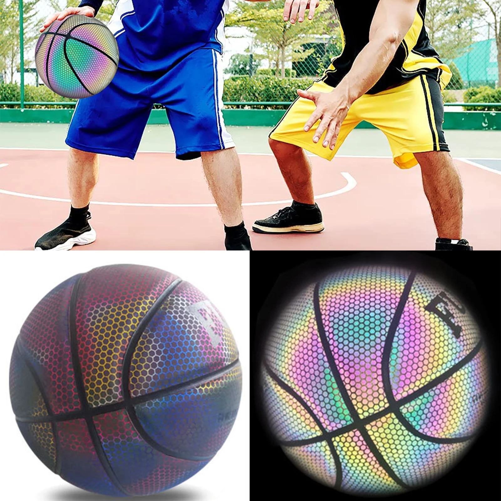 Glow In The Dark Basketball With Light Up Basketball,Led Night ...