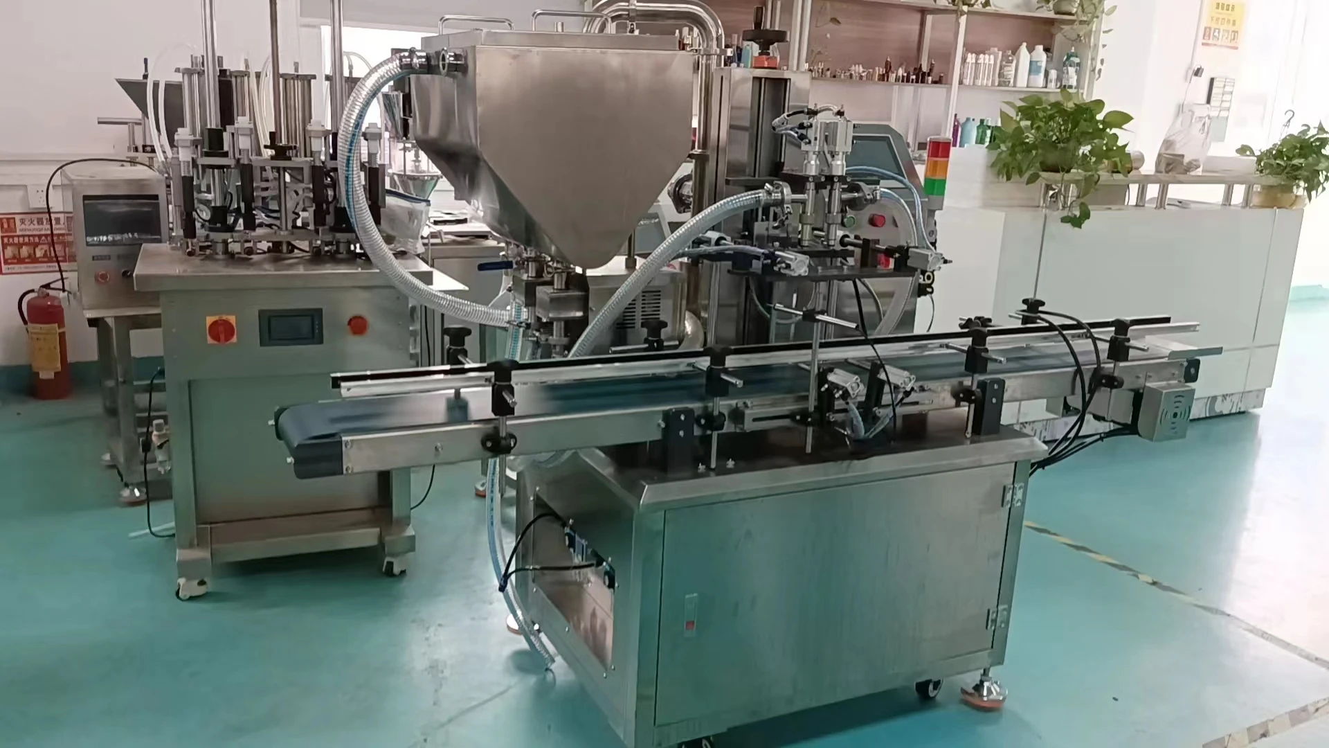 Fully Automatic Gear Pump High Viscosity Bottle Syrup Liquid Filling ...