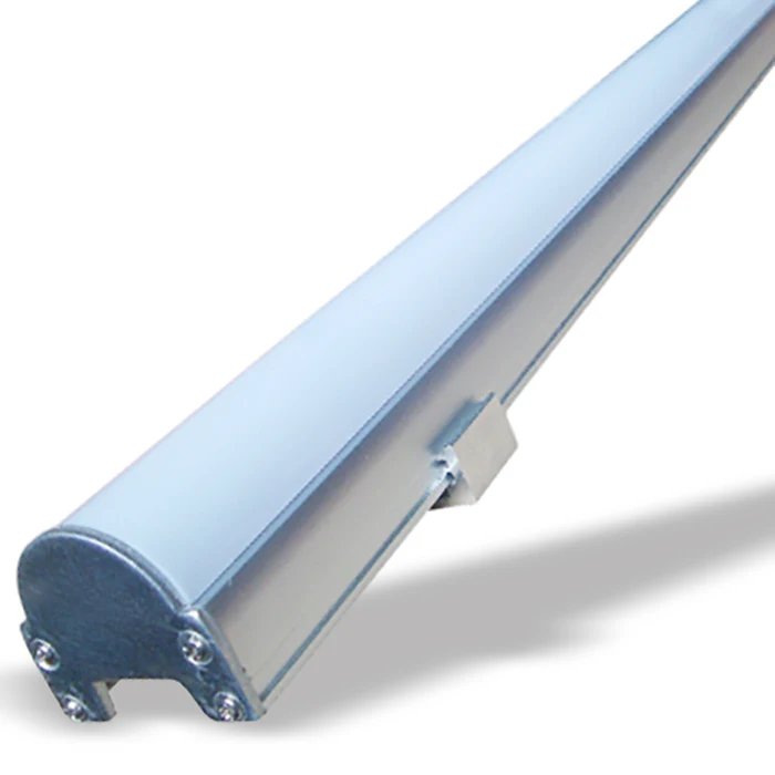 RGB LED Linear Facade Building Lighting - Programmable SMD5050 SPI DMX Tube