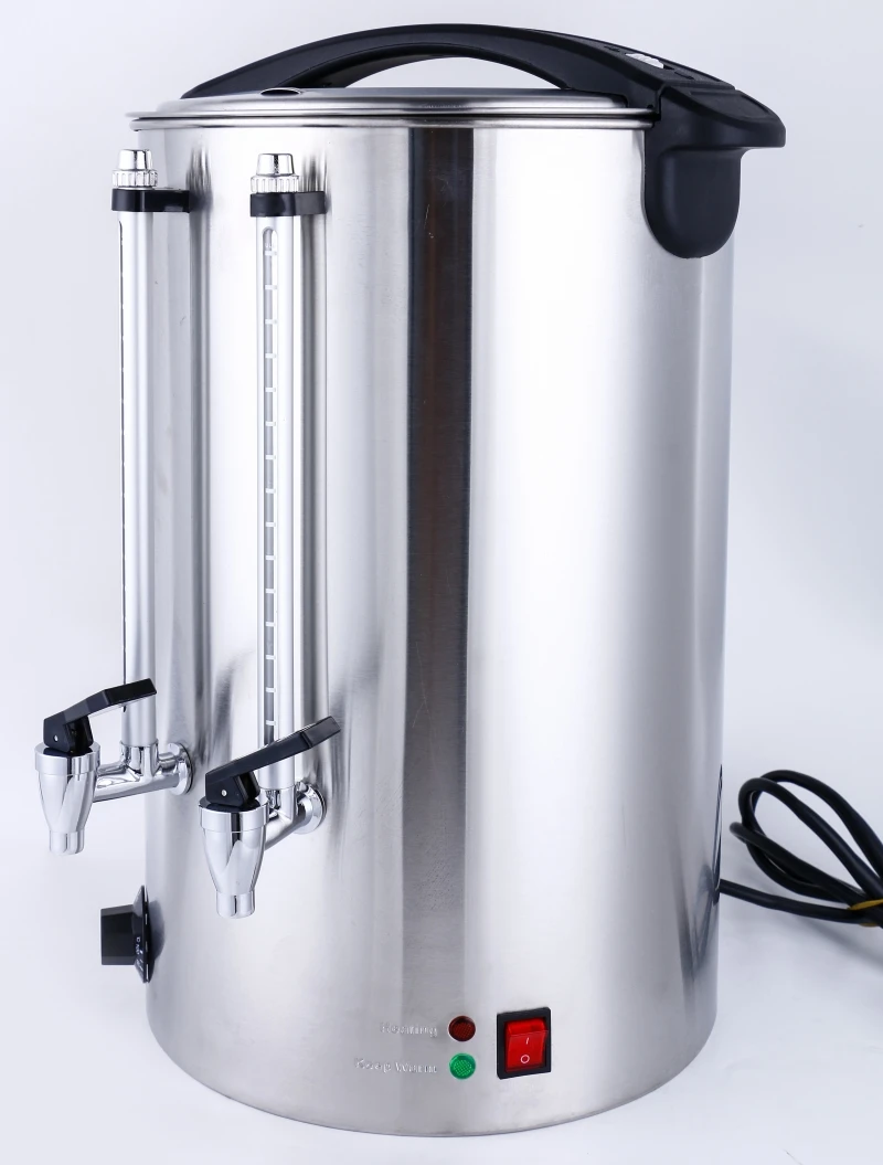 16L Electric Milk Tea Boiler with 2 Taps - 1 Year Warranty