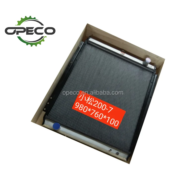 For Komatsu Pc200-7 Water Radiator 980*760*100mm - Buy Pc200-7 Water ...