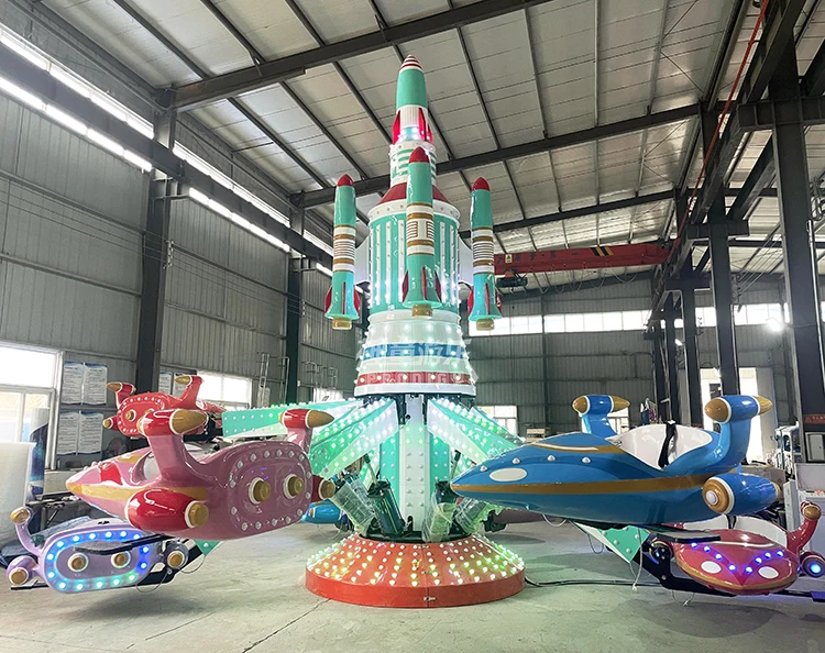 Amusement Park Ride - Self Control Plane with 16 Seats