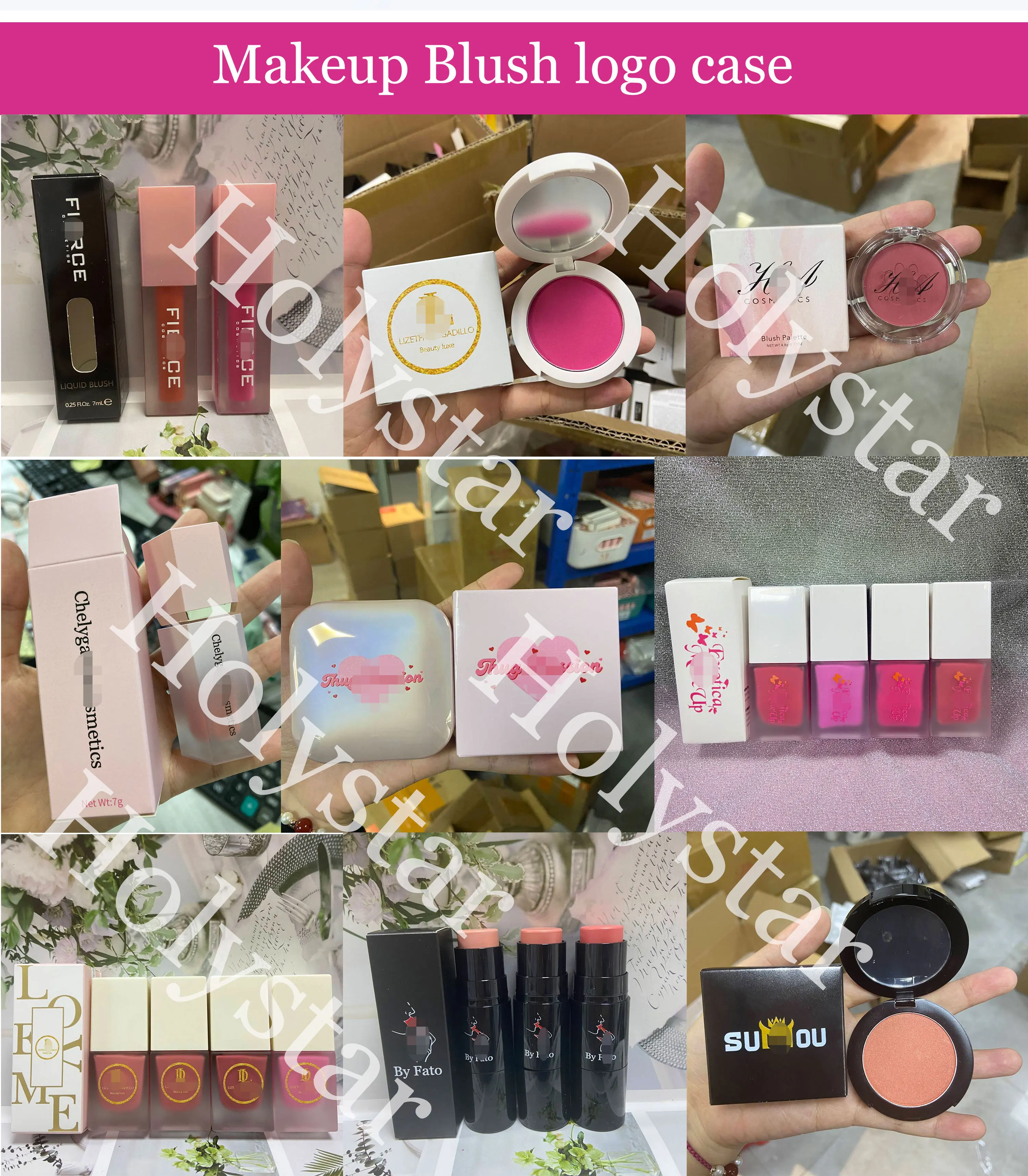 Cheaper Liquid Blush Your Logo 7 Colors Makeup Blush Private Label Long ...