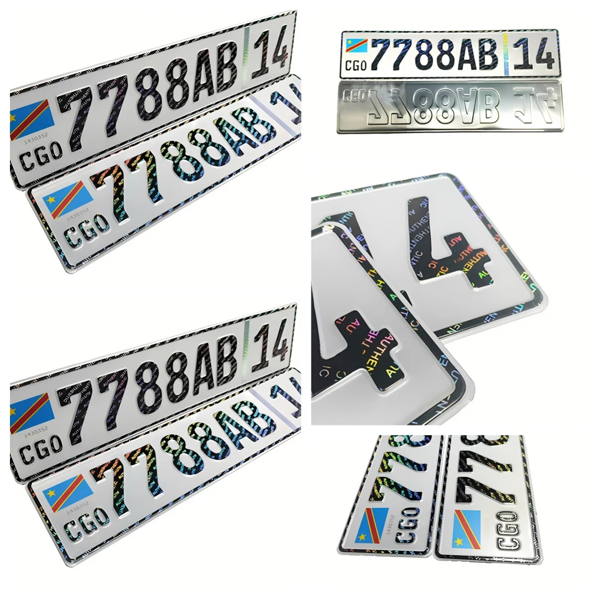 High Quality Manufacturer Printed Metal Sign Aluminum Reflective ...