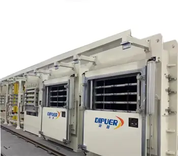 Aluminum Based Copper Clad Laminate Press Machine High Precision ...