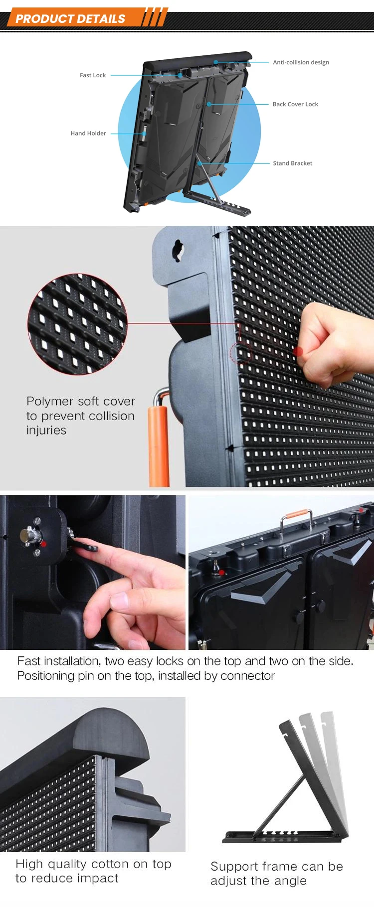 Giant Football Field Perimeter Stadium Banners Panel Outdoor High ...