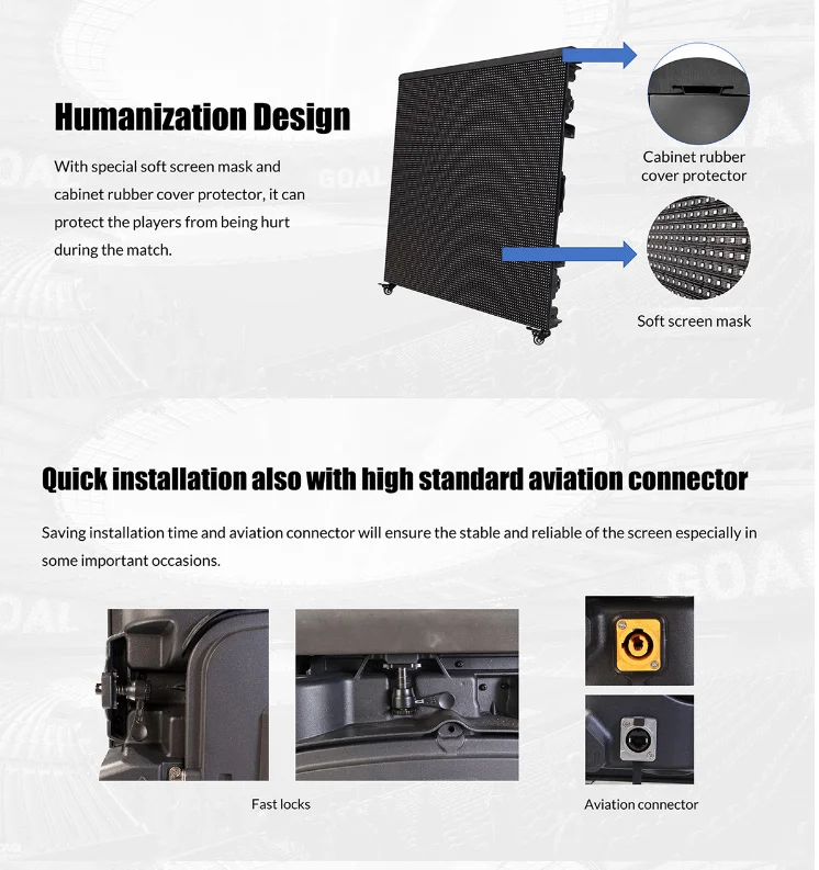 King Visionled Profession 16x9 Smd P6 Led Video Wall Price Tv Big ...